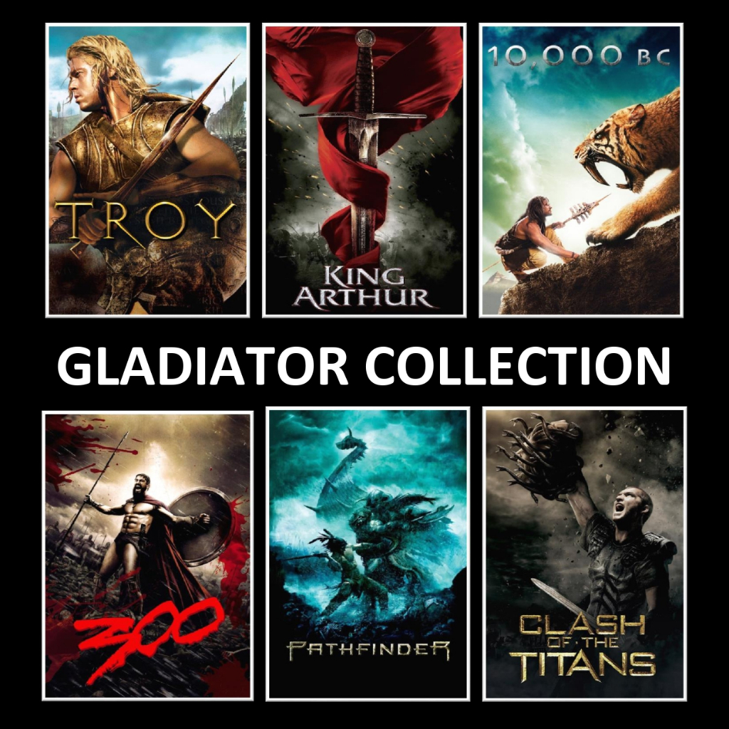 GLADIATOR MOVIE COLLECTION | PENDRIVE MOVIE | KOLEKSI VIDEO KANAK KANAK ...