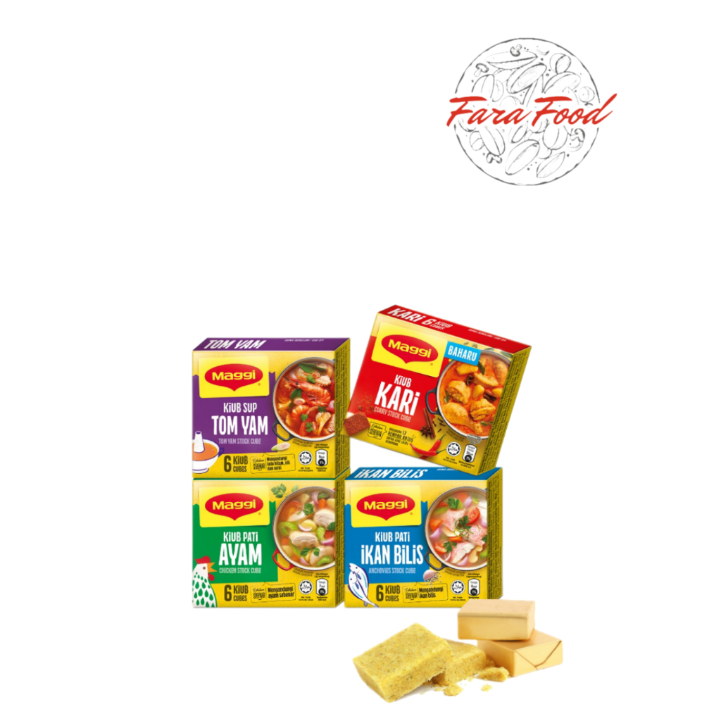 Ikan Bilis Maggi Cubes Curry Paste Meggi Tomyam Curry Chicken 60g ...
