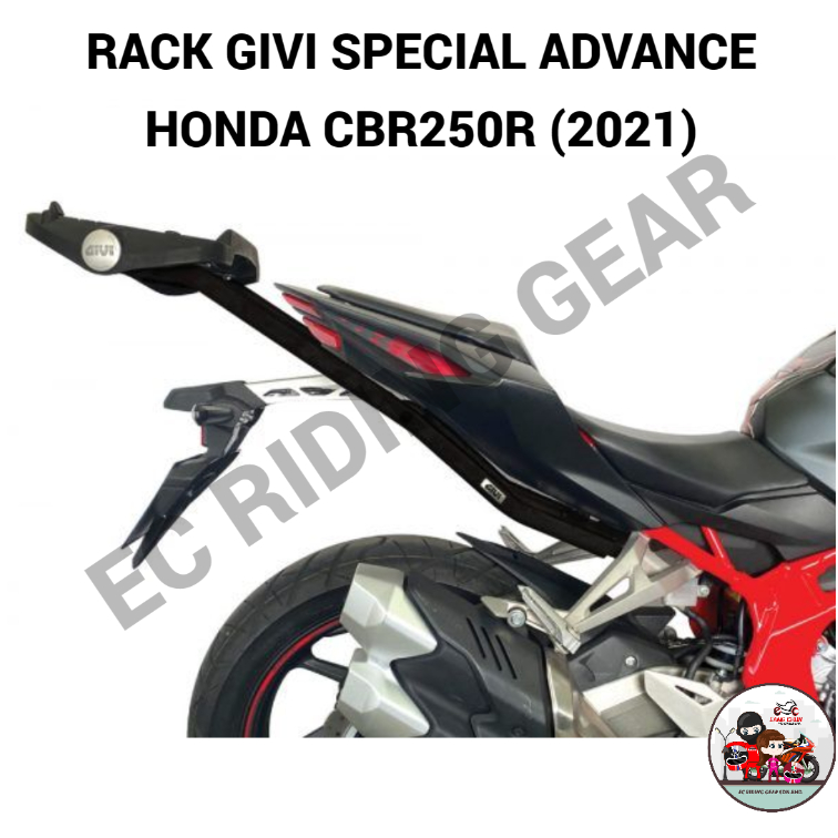 RACK GIVI SPECIAL ADVANCE HONDA CBR250R (2021) | Shopee Singapore