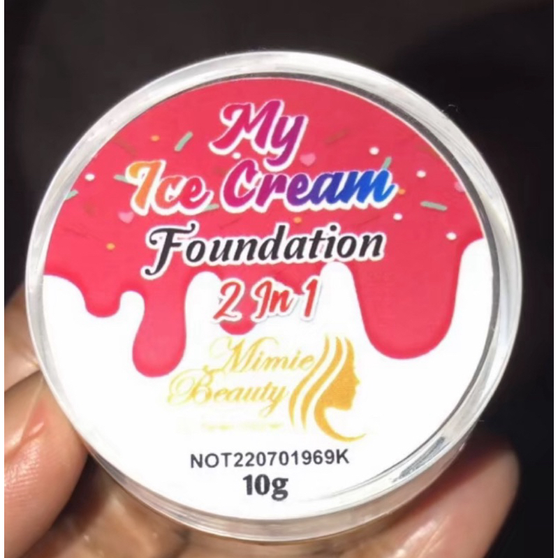 MIMI BEAUTY MY ICE CREAM FOUNDATION 10G | Shopee Singapore