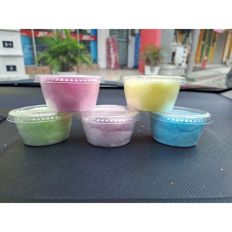 Gula Kapas/Cotton Candy/Candy Floss Size 2 oz Flat Lid 1pc sesuai untk ...
