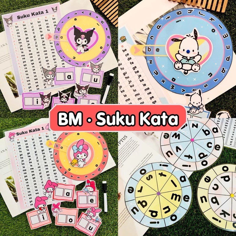 122 【Suku Kata - Kuromi Cocomelon| Melody Peppa Pig】Montessori Early ...