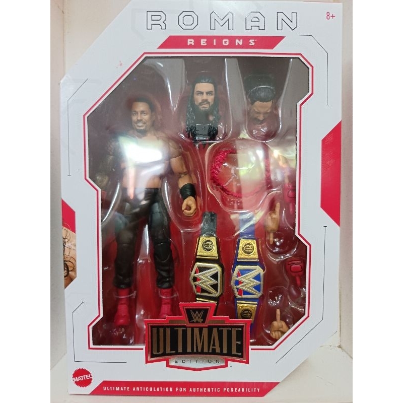 Mattel WWE Ultimate Edition Roman Reigns Wrestling Action Figure ...