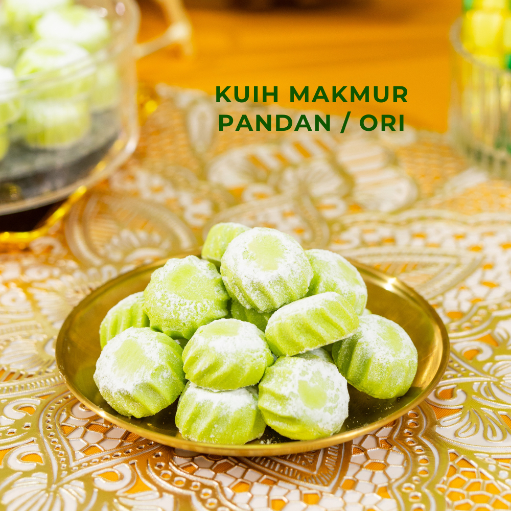Biskut Kuih Raya Cookies Kuih Makmur Tradisional Handmade | Shopee ...
