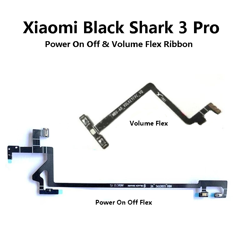 Xiaomi Black Shark 3 Pro / BlackShark 3 Pro ( MBU-A0, MBU-H0 ) Side ...