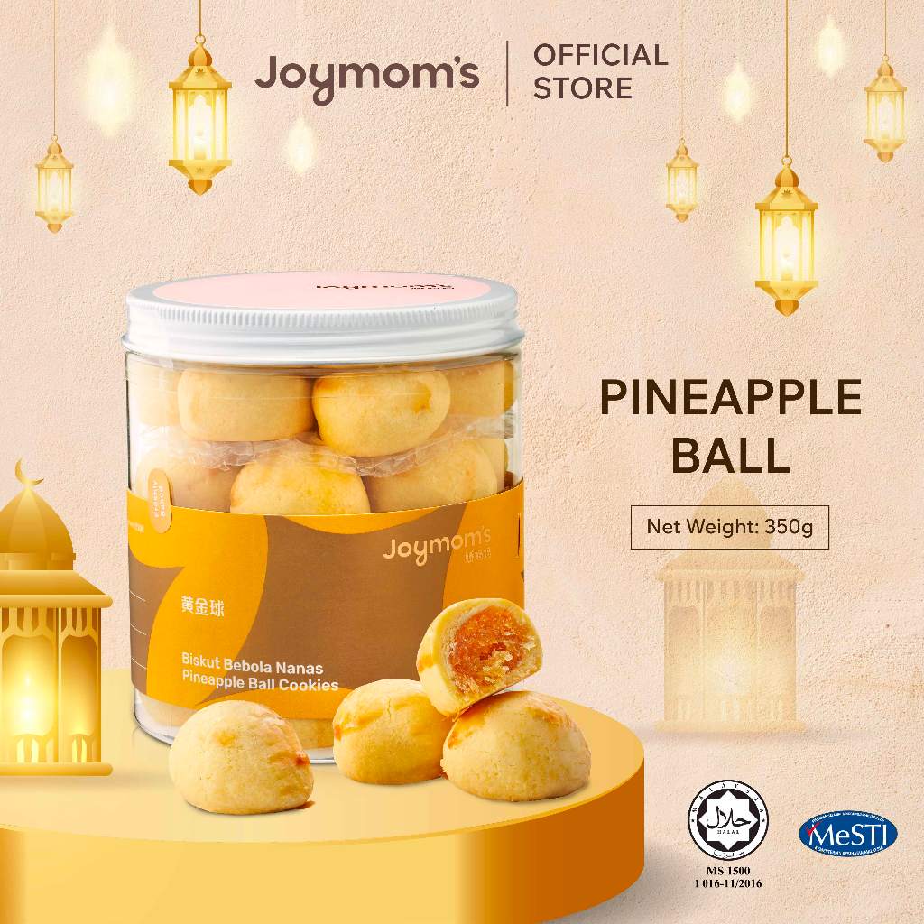 Joymom's PINEAPPLE BALL PREMIUM COOKIES - Door BISKUT COOKIES JMM ...