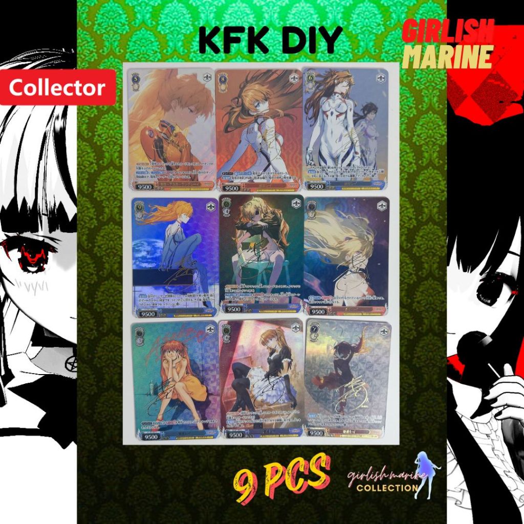[DIY CARD][KFK] DIY custom ANIME card EVA Asuka Langley Soryu-current ...