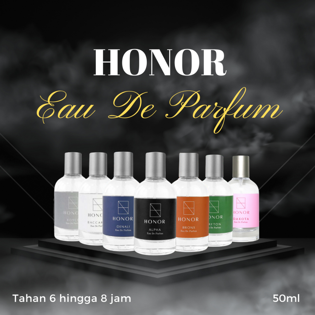 HONOR Perfume Unisex (Eau De Parfum) 50ml Long Lasting Perfume | Shopee ...