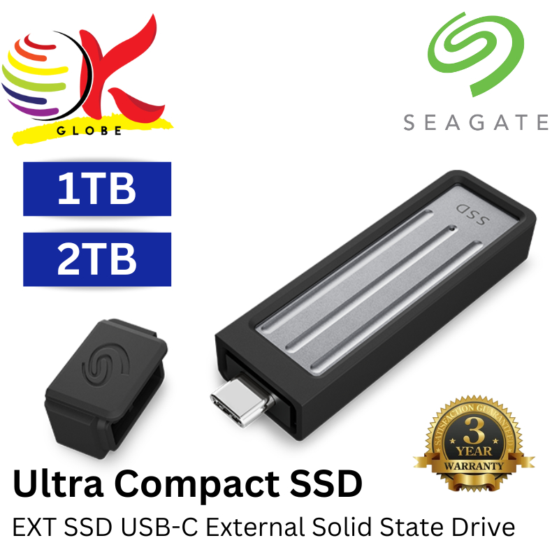 SEAGATE EXT SSD ULTRA COMPACT SSD EXTERNAL SOLID STATE DRIVE WITH ...