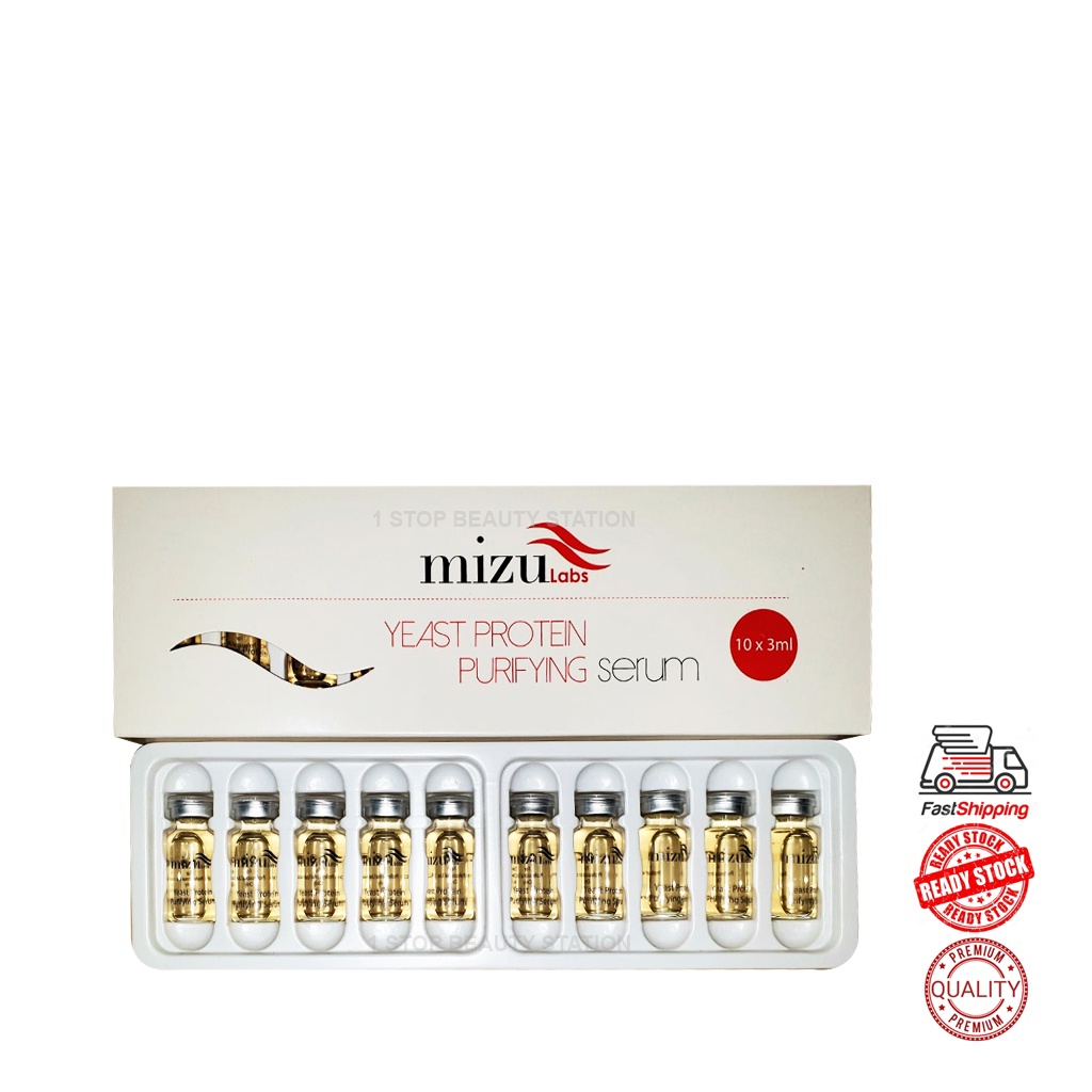 Mizu Labs Yeast Protein Purifying (10pcs x 3ml/Box) | Shopee Singapore