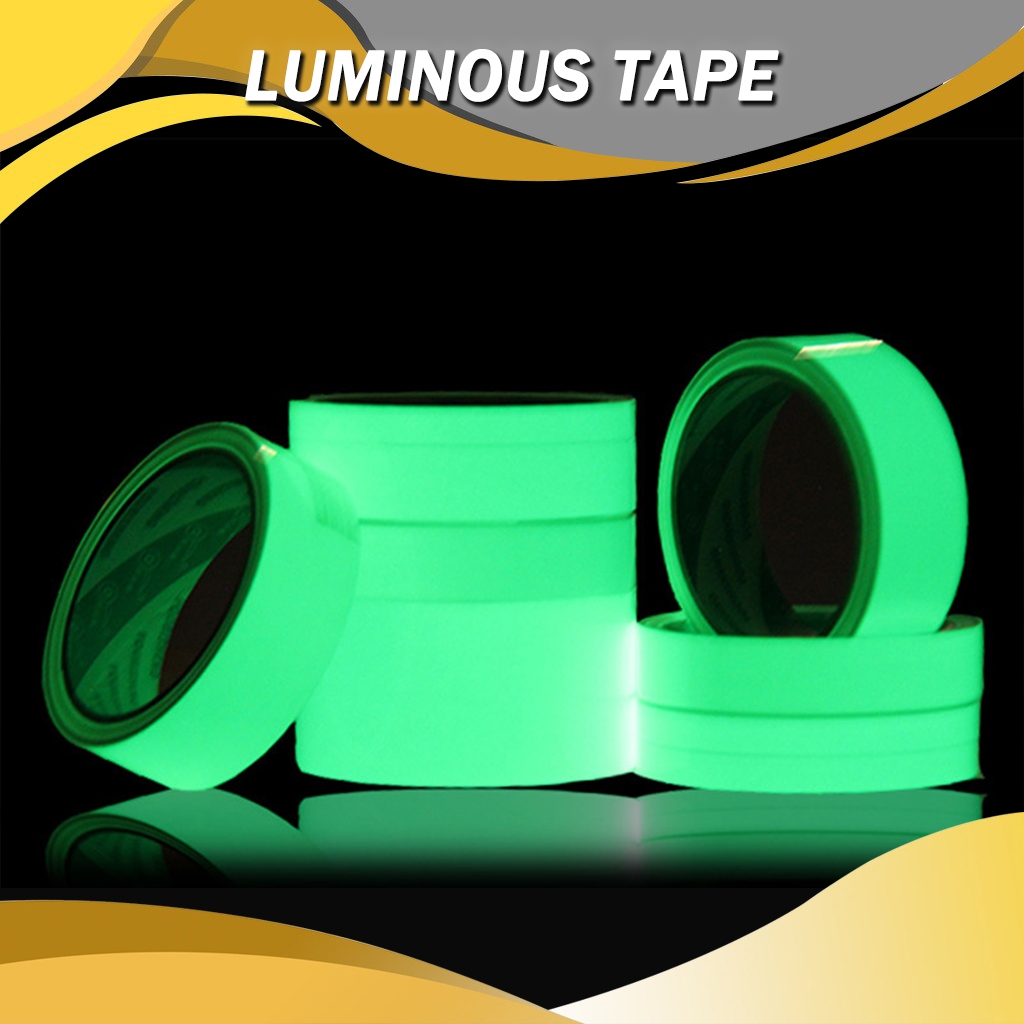 Glow In The Dark Tape, Safety Luminous Tape, Fluorescent Phosphorescent ...