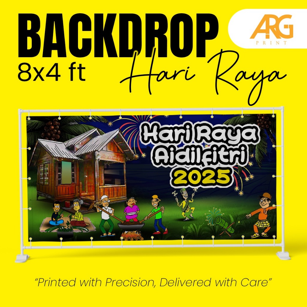 Banner Hari Raya 2025, Banner Open House, Banner Majlis Raya | Shopee ...