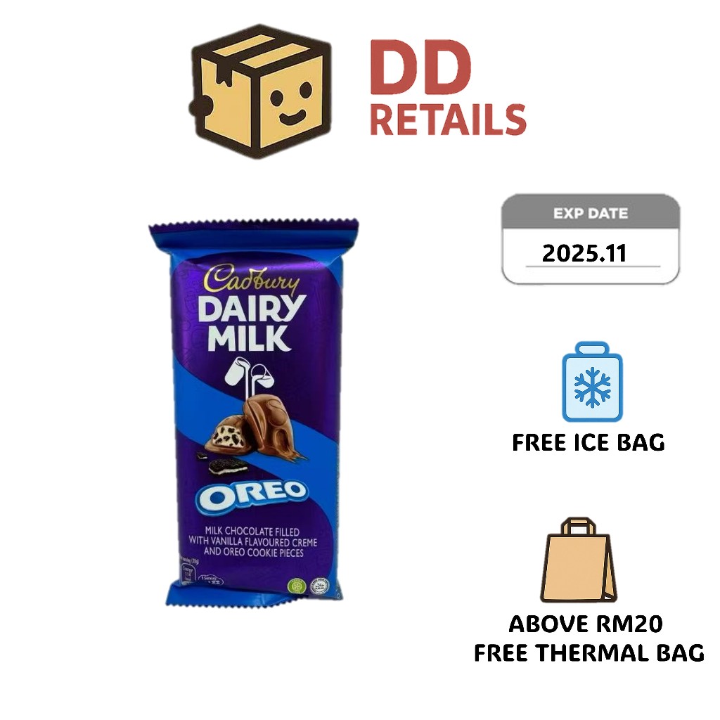 Cadbury Dairy Milk Oreo 130g | Shopee Singapore