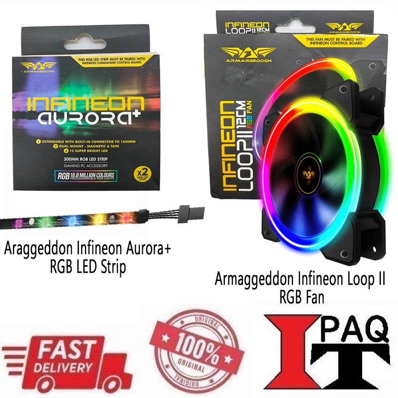Armaggeddon Infineon Aurora + RGB LED Strip | Armaggeddon Infineon LOOP ...