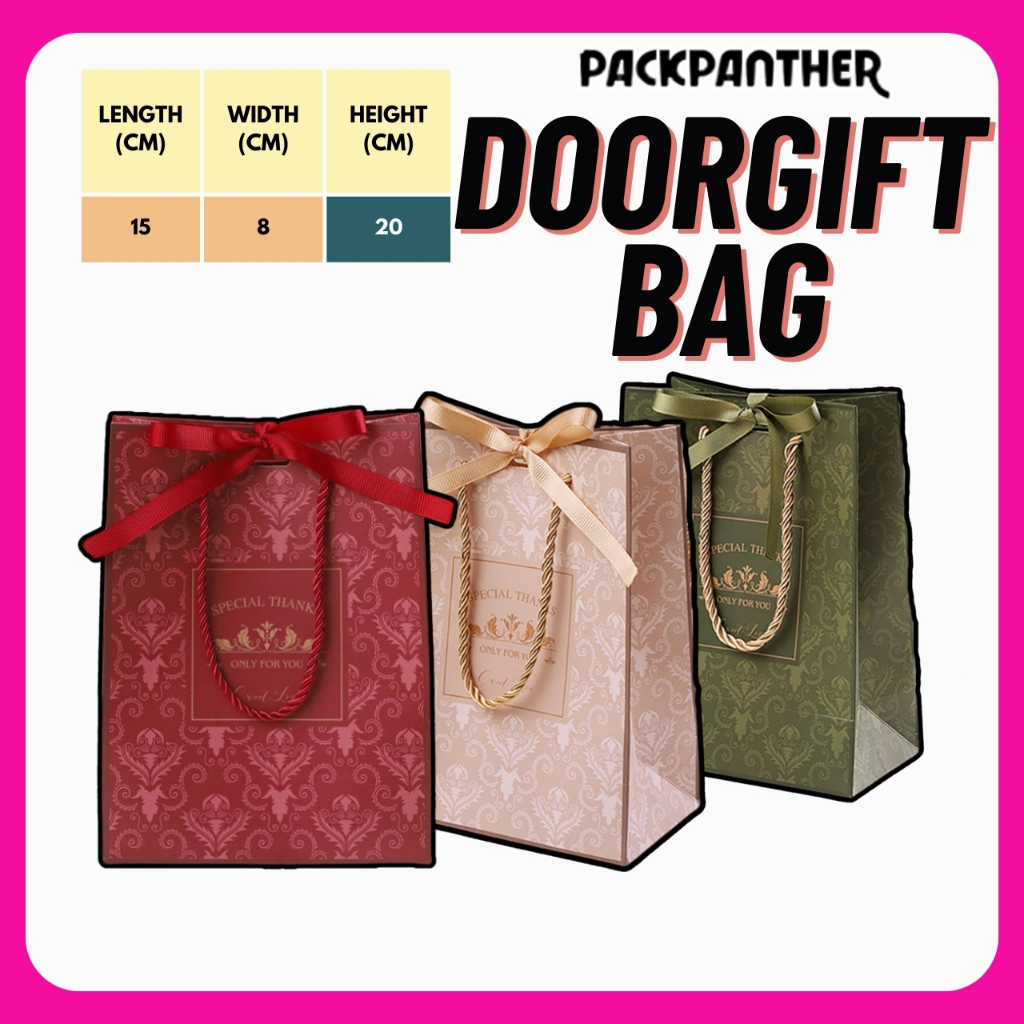 PACKPANTHER Paper Bag Beg Kertas Handle Beg Goodie Bag Paperbag ...