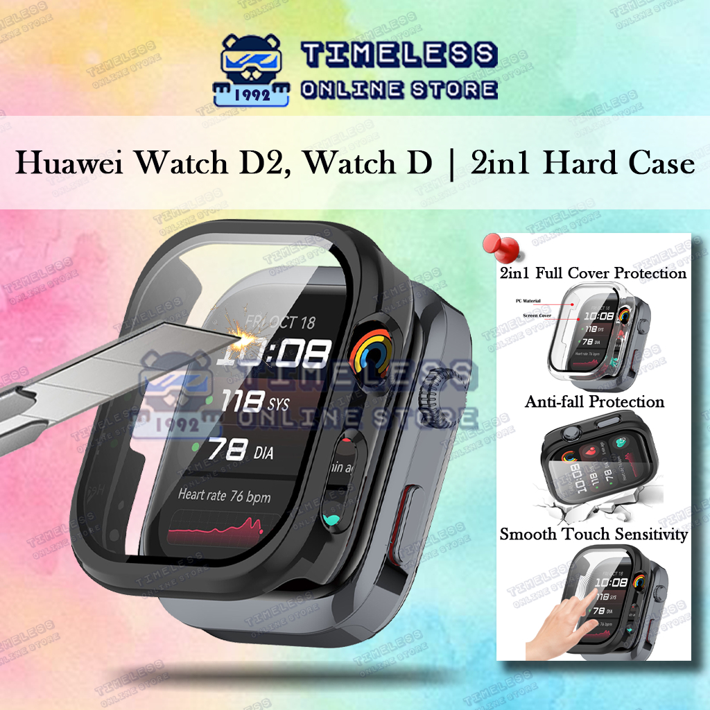Huawei Watch D2, Watch D Protector Case, 2in1 Hard Protective Casing ...