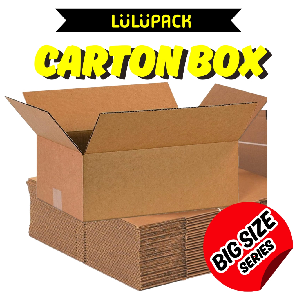 LULUPACK Big Carton Box House Moving Box Packaging Box Delivery Box ...