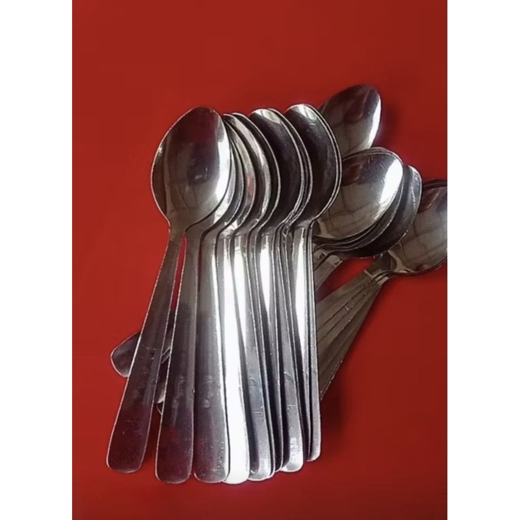Stainless Steel Spoon Fork 808/925 Sudu Garfu Normal Thick Economy ...