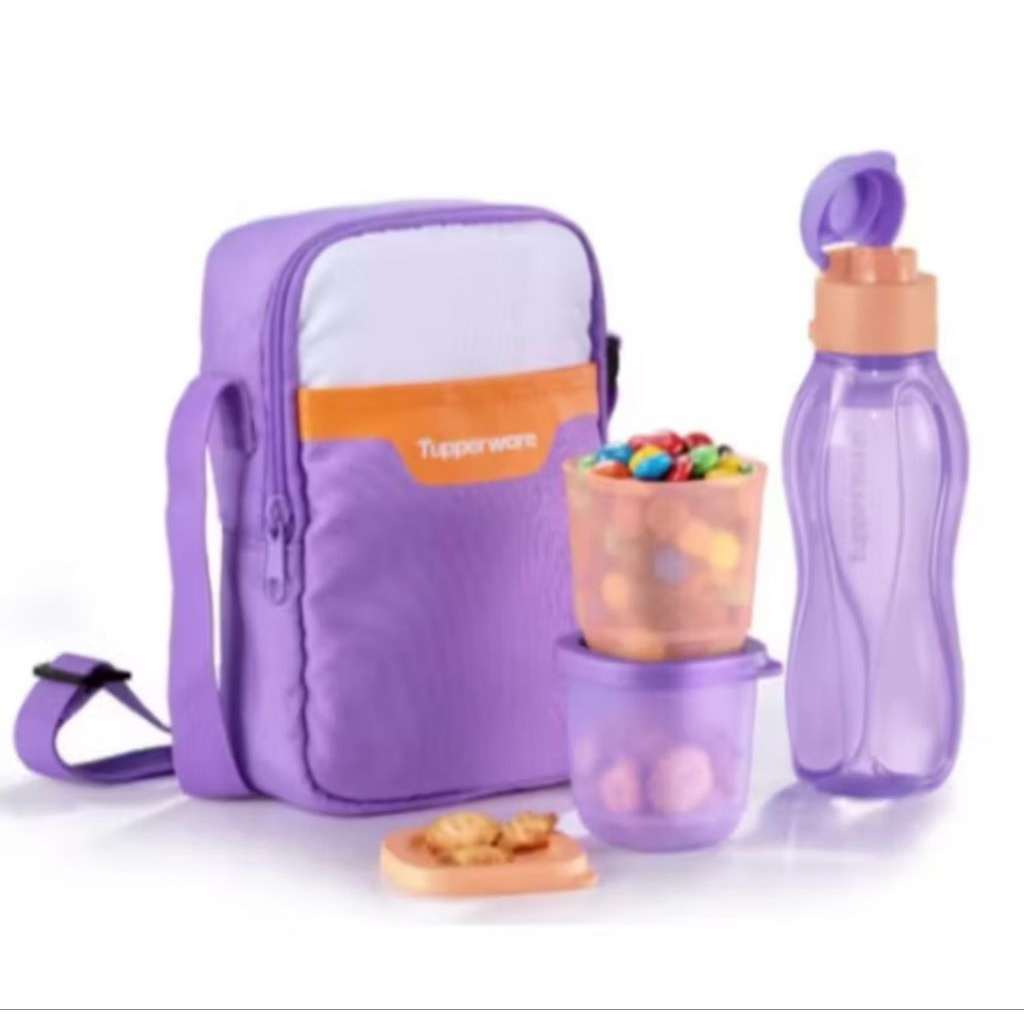 Tupperware Sling Bag / Mini Eco Bottle / Mini Go Set | Shopee Singapore