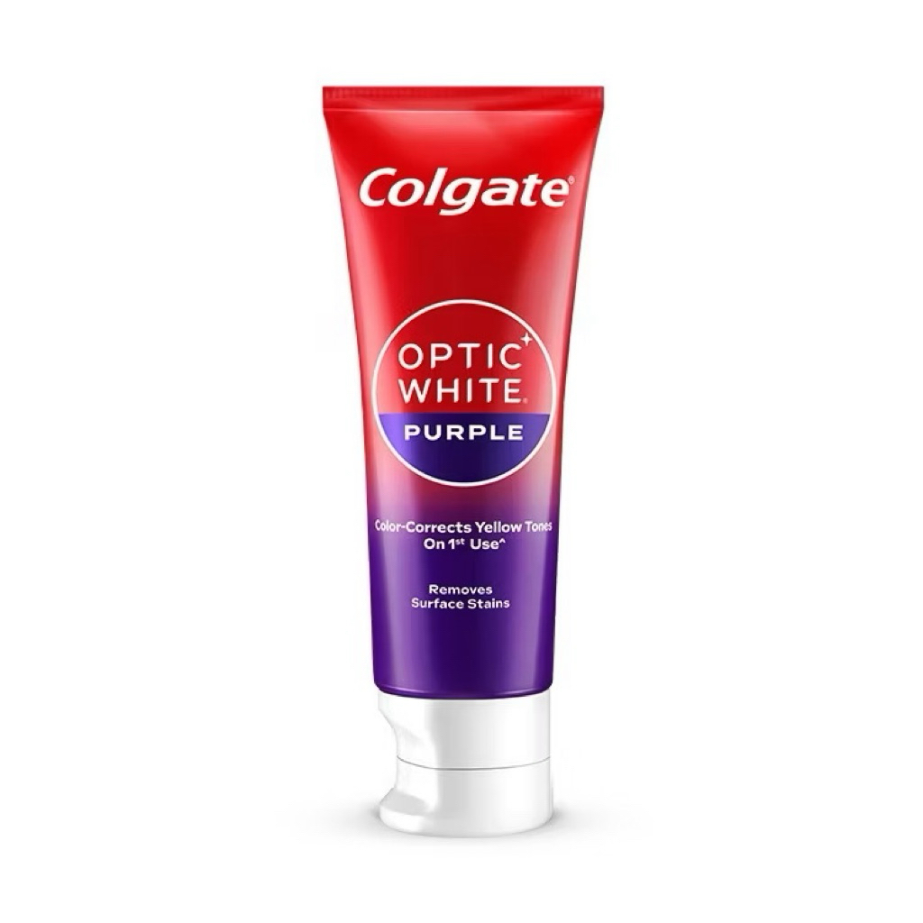 100% New Colgate Optic White Purple Whitening Toothpaste (100g ...