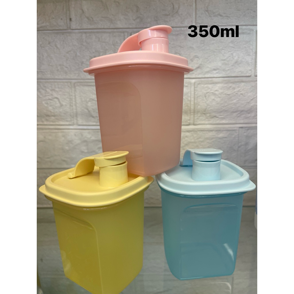 Tupperware Mini Pour / Mini Fridge Water Bottle / Mini Slim Line 350ml ...