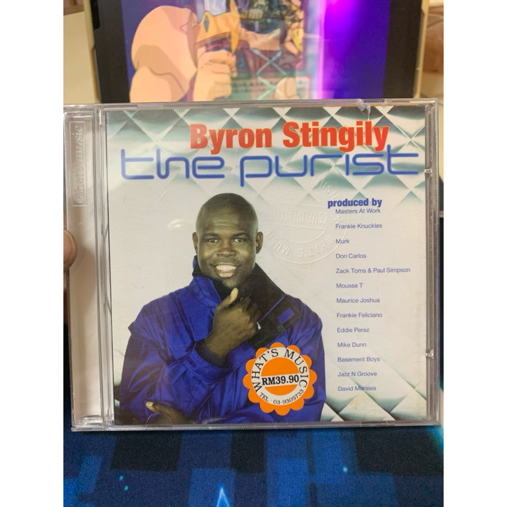 The Purist by Byron Stingily (CD, Feb-1998, Nervous Dog) | Shopee Singapore