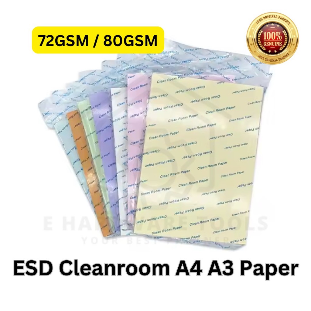 [72gsm / 80gsm] A3 A4 ESD Copy Paper Industry Dust Free Cleanroom ...