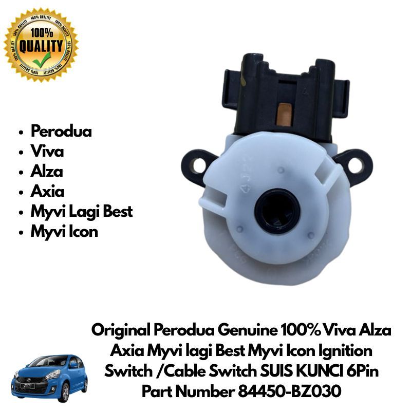 Perodua 100% Viva Alza Axia Myvi lagi Best Myvi Icon Ignition Switch ...