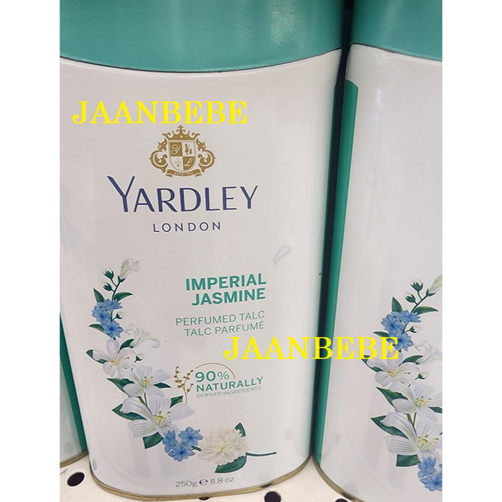 Yardley London Imperial Jasmine Perfumed Talcum Powder 250g | Shopee ...