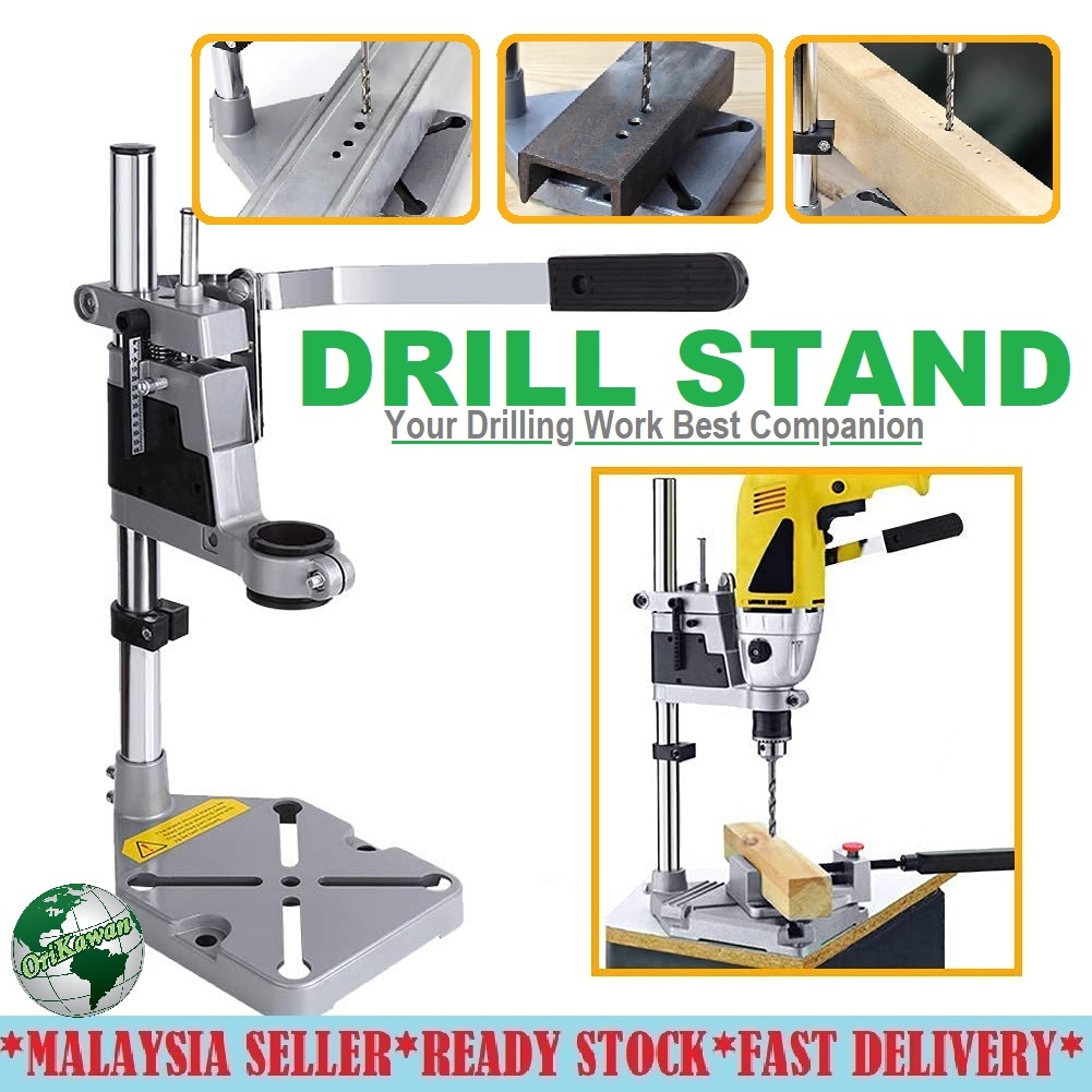 Drill Stand Drilling Machine Rack Aluminum Drill Stand Grinder Holder ...