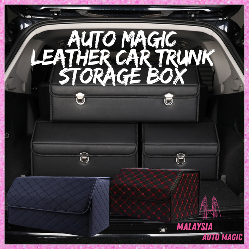 Auto Magic Foldable Leather Car Boot Adjuster with or without Clip ...