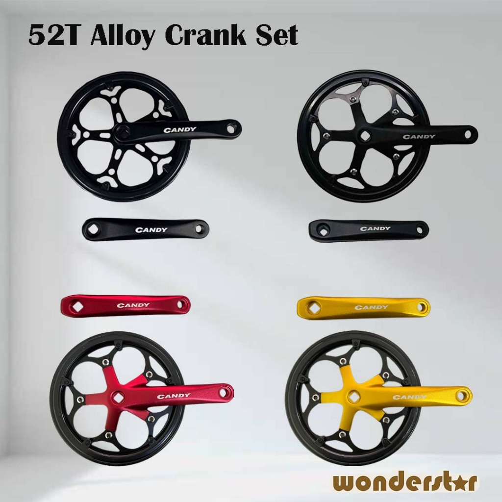 CANDY ALOI PIRING ENGKOL RANTAI 52T UNTUK BASIKAL LIPAT / CANDY ALLOY ...