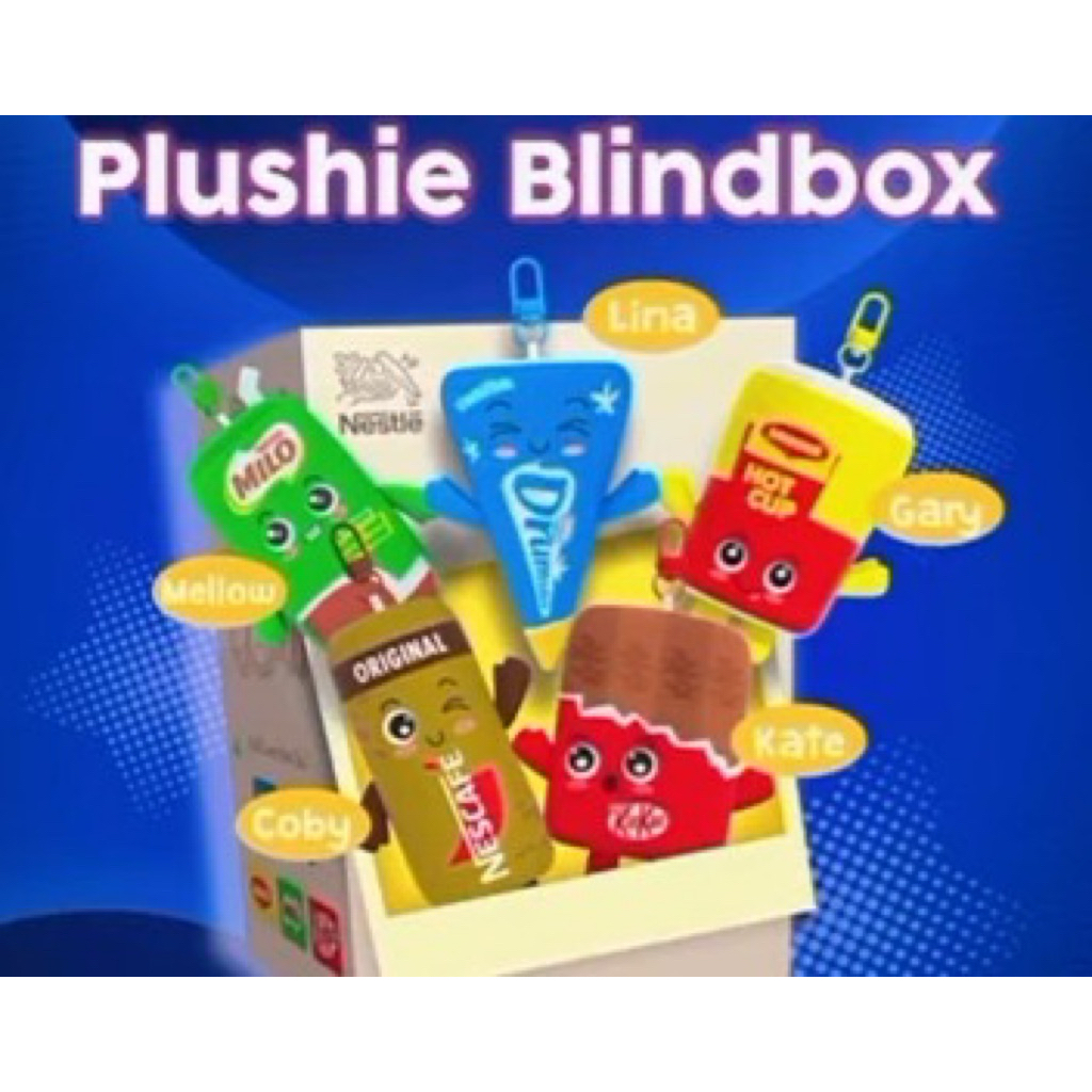 NESTLE PLUSHIE BLINDBOX (Mellow, Coby, Kate, Gary, Lina) | Shopee Singapore