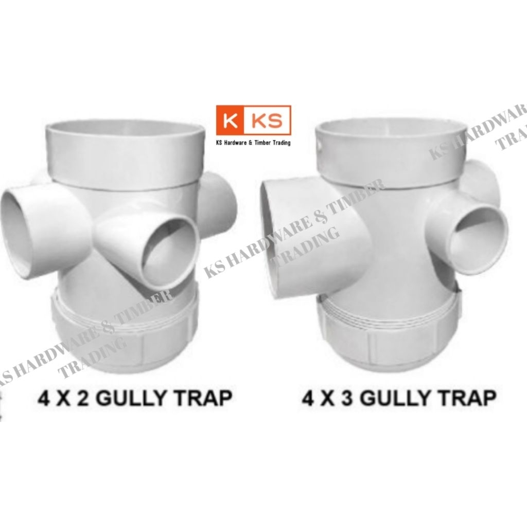 UPVC FITTING FLOOR GULLY TR(4" X 2" / 4" X 3") | Shopee Singapore