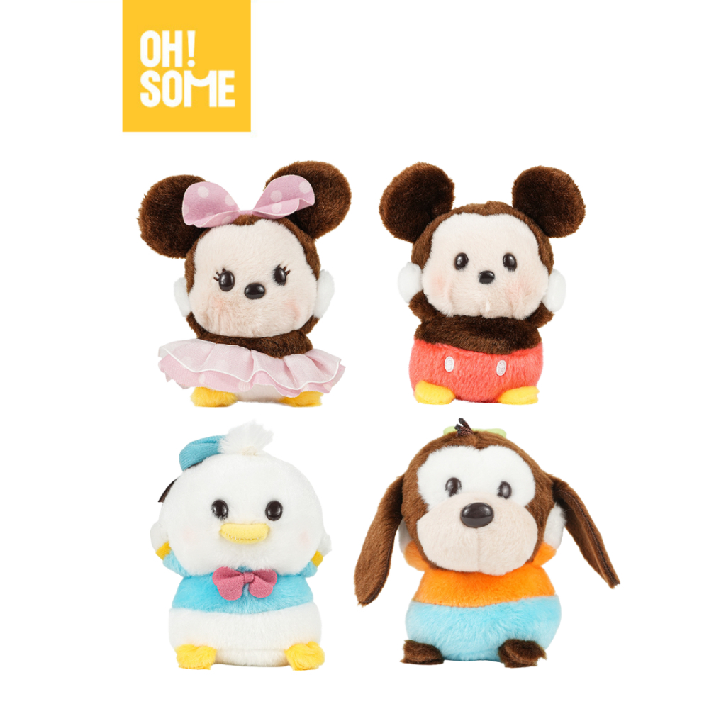 OHSOME x Disney - Mickey & Friends Plush Toys - Boneka Lucu Mickey ...