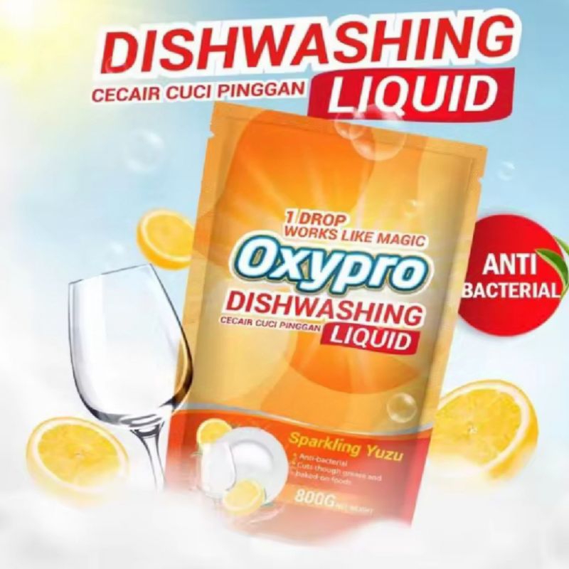 Oxypro Dishwashing Liquid Dishwashing Liquid 800g | Shopee Singapore