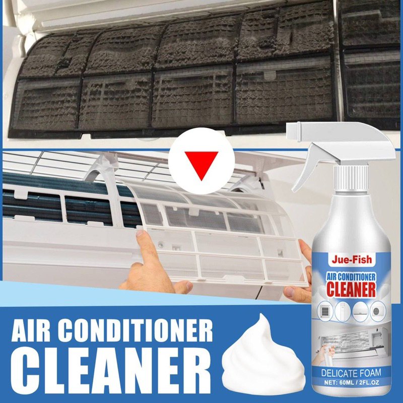 HITAM Air CONDITIONER CLEANER Aircond AIR CONDITIONER CLEANER Removes ...