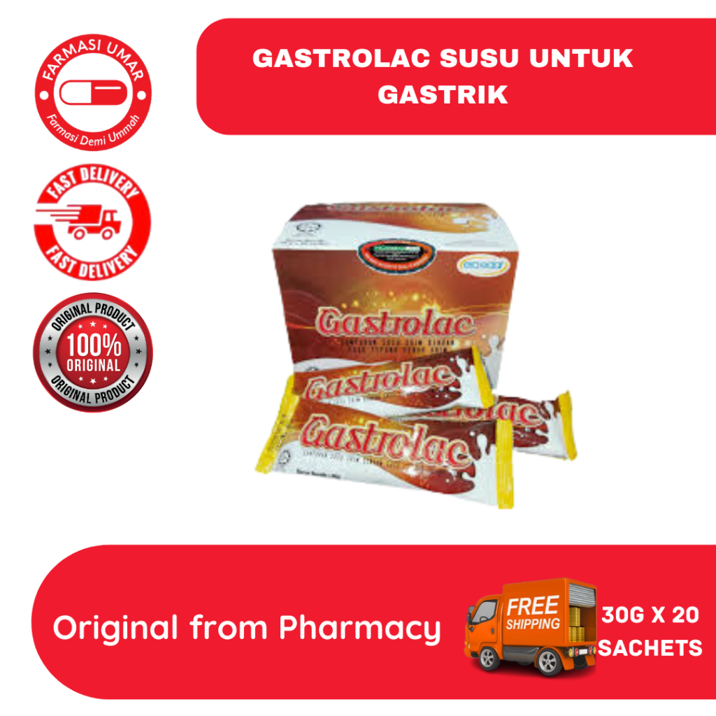 Gastrolac Milk Treats Gastric, Wind and Digestive System Problems 30G X ...