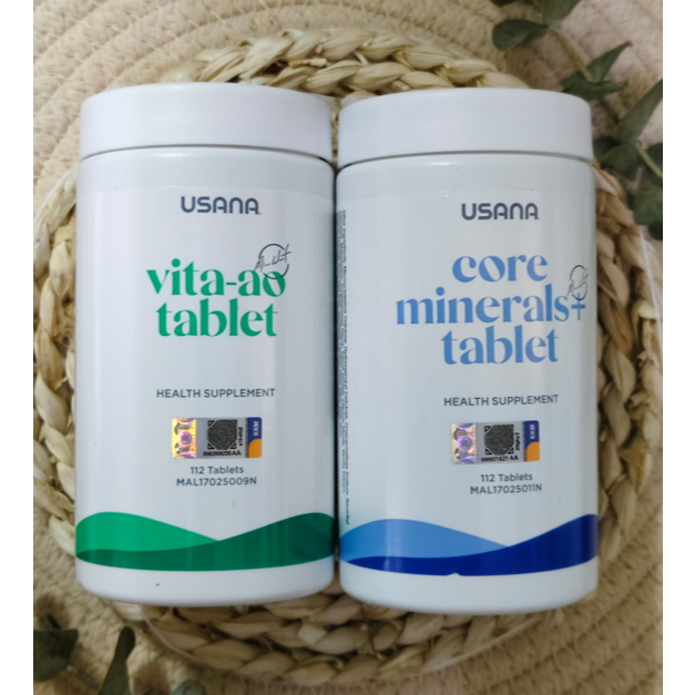 USANA CellSentials Usana [Core Minerals Plus+VITA-AO]基本营养素 | For Women ...
