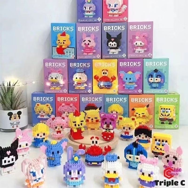 Building Block Nano Block Diamond Block (MC APPROVED) | Shopee Singapore