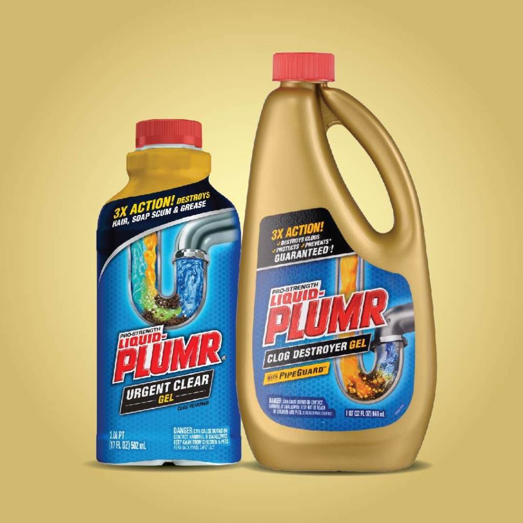 Clorox Pro-Strength Liquid-Plumr Clog Destroyer Gel With PipeGuard ...