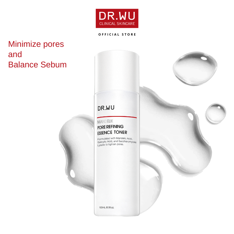 DR.WU Official Mandelik Pore Refining Essence Toner (150ml) | Shopee Singapore