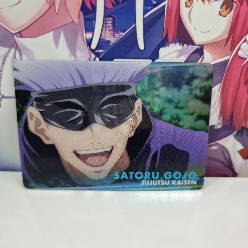 JJK Gojo Satoru metallic card 14 (Jujutsu Kaisen) | Shopee Singapore