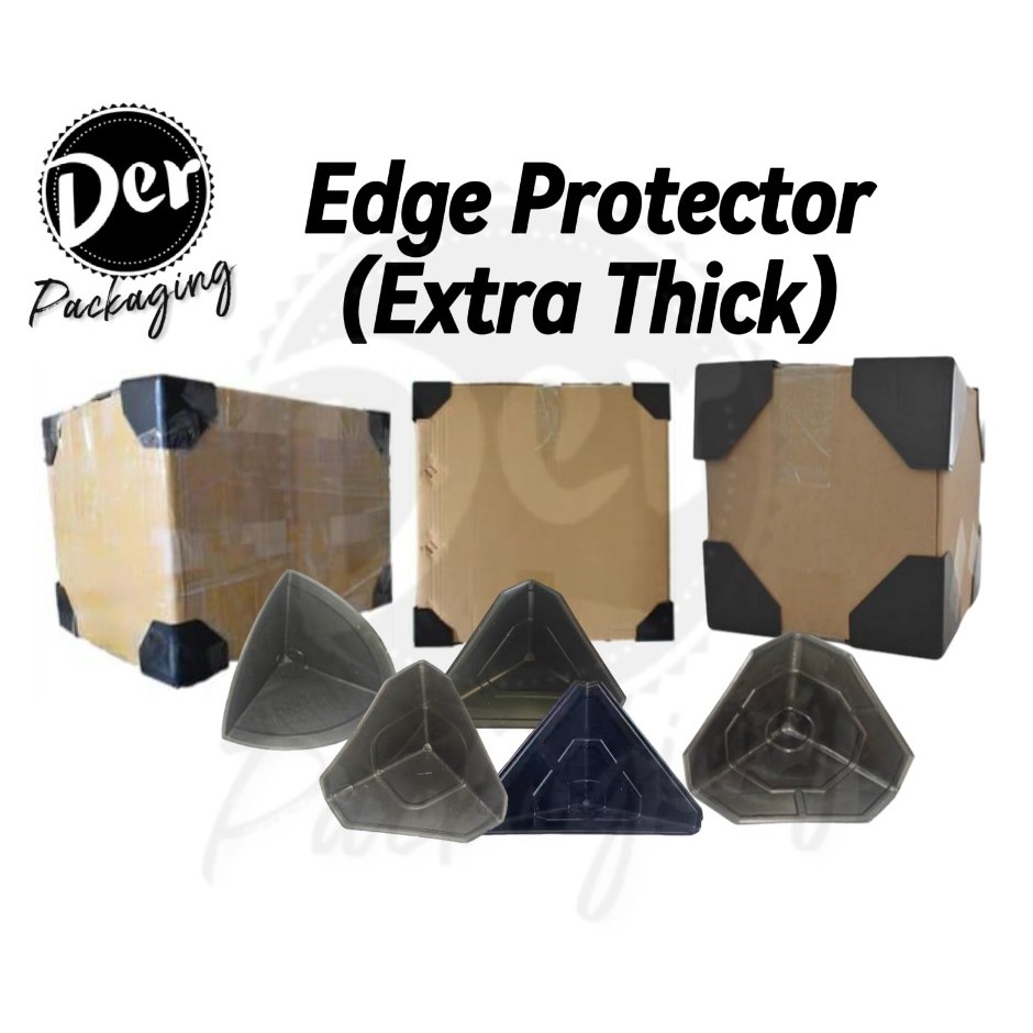 50 pcs Carton Box Corner Edge Protector Plastic (Extra Thick) | Shopee ...