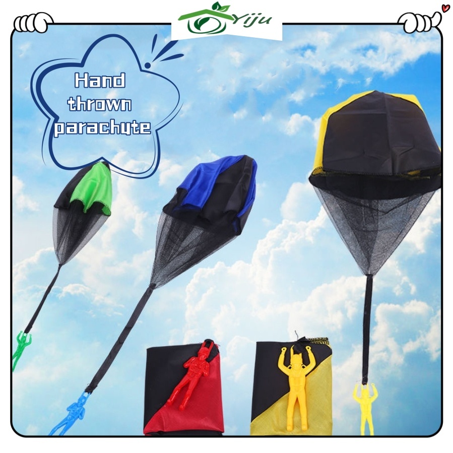 Hand throw Mini Soldier parachute Children's Toys Portable parachute ...