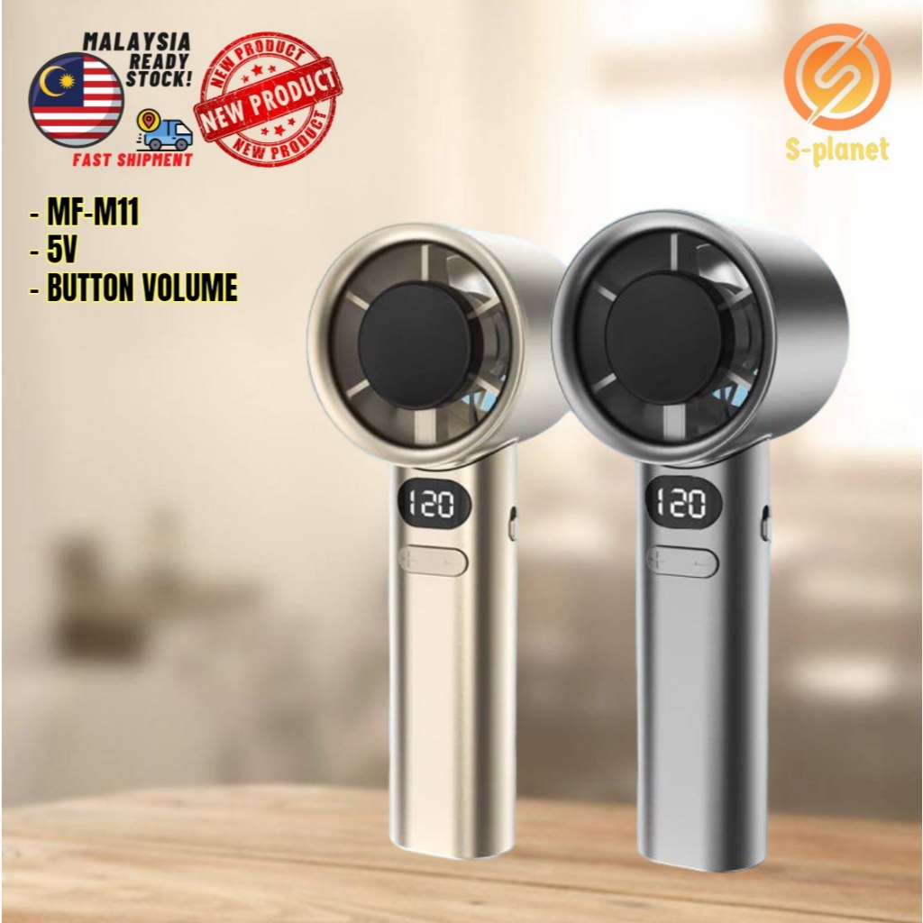 M11 High Speed Handheld Fan Turbine Handheld Violent Fan Roller ...