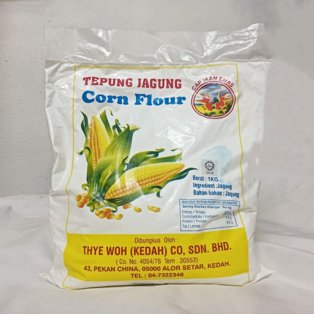 Gold Fish Cap Corn Flour Corn Flour 1kg | Shopee Singapore