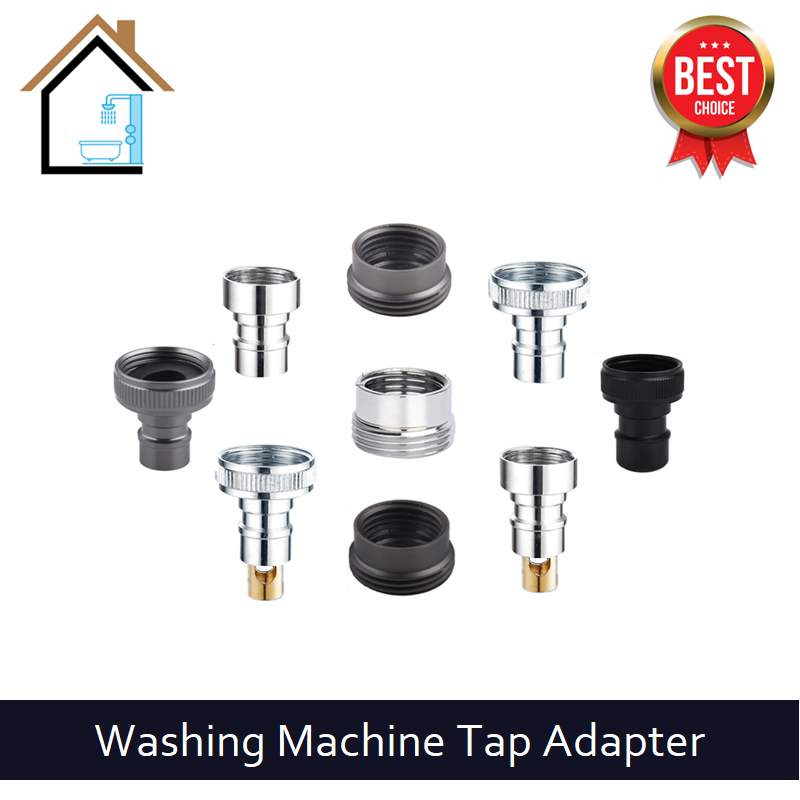 Washing Machine Tap Connector Faucet Tap Adapter Conversion Female Male ...