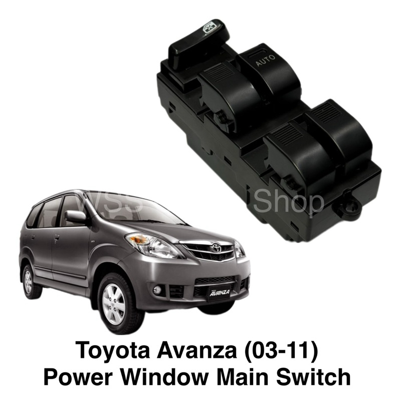 Power Window Main Switch [Toyota Avanza] | Shopee Singapore