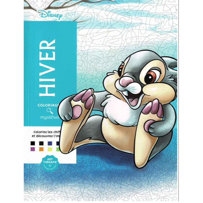 Color By Number HIVER - Kertas Mewarna Colour by number HIVER. total ...